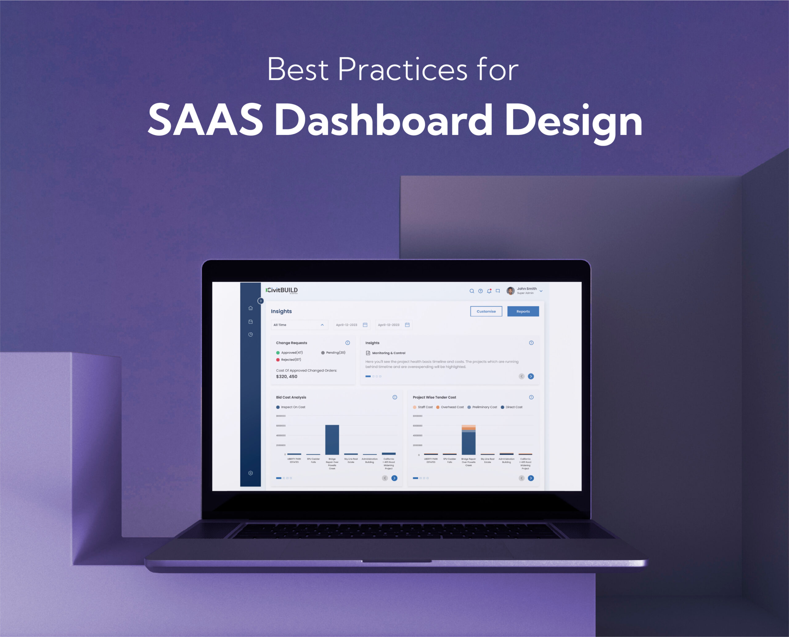 B2B SaaS Dashboard Best Practices: Design for Clarity & Action