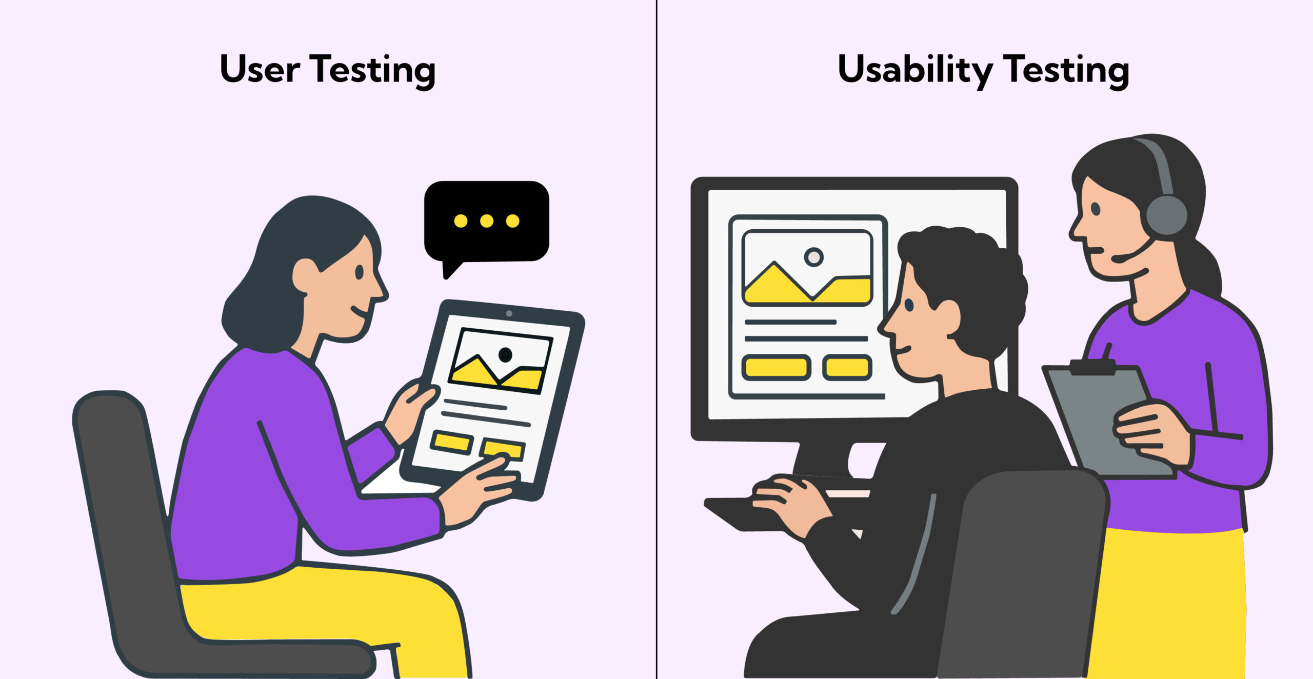 User Testing vs. Usability Testing: What to Use and When? | Better ...